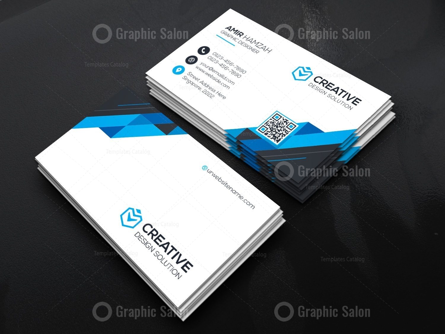 2019 Technology Business Card - Graphic Templates
