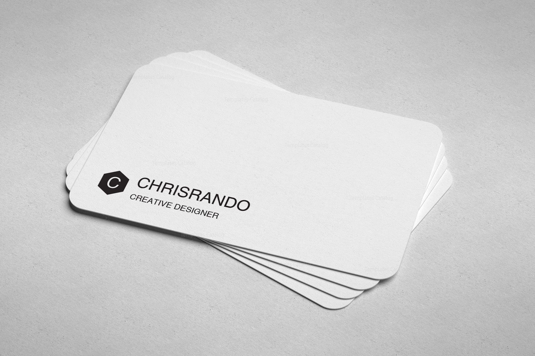 Basic Print Business Cards - Graphic Templates
