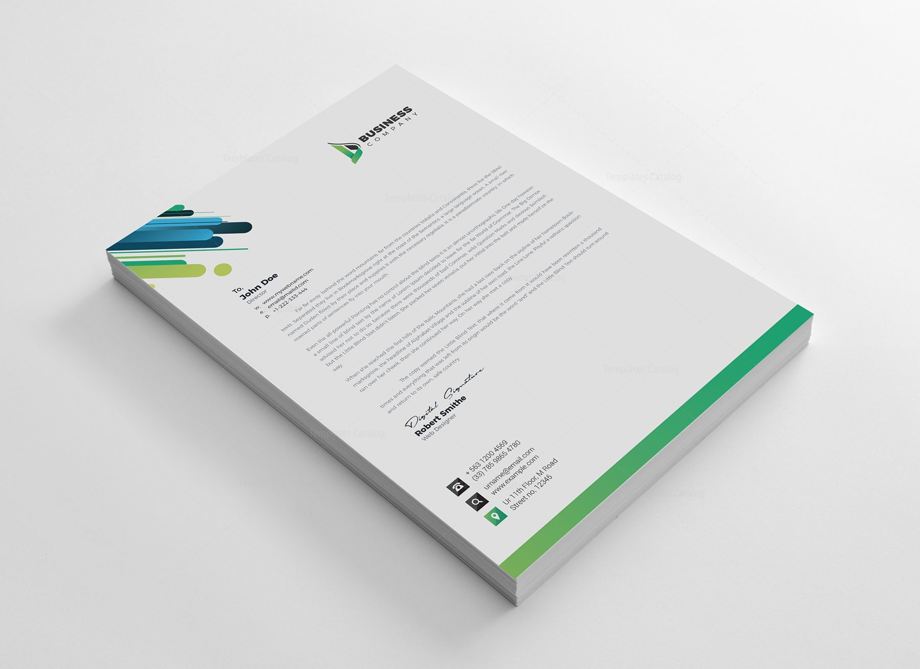Best Corporate Letterhead Design Template - Graphic Templates Best Corporate Letterhead Design Template - Graphic Templates