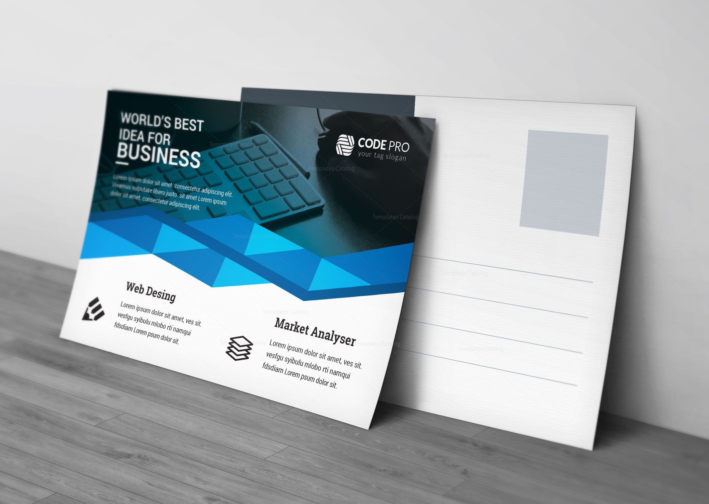 Business Postcard Design Templates - Graphic Templates