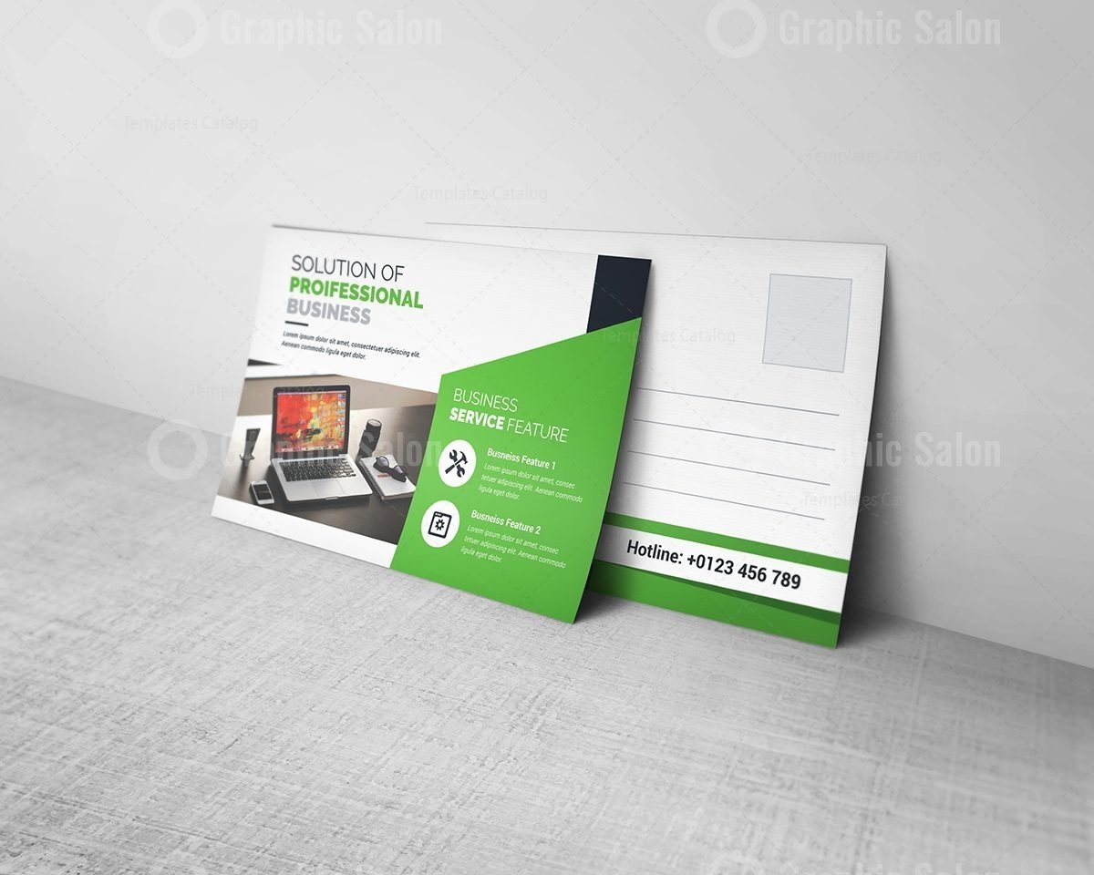 Business Postcard Template - Graphic Templates