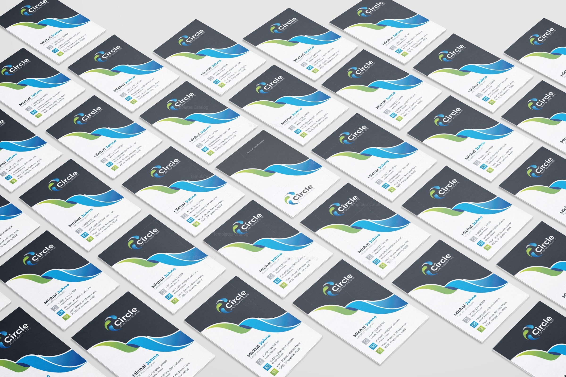 Circle Creative Corporate Identity Design Template - Graphic Templates