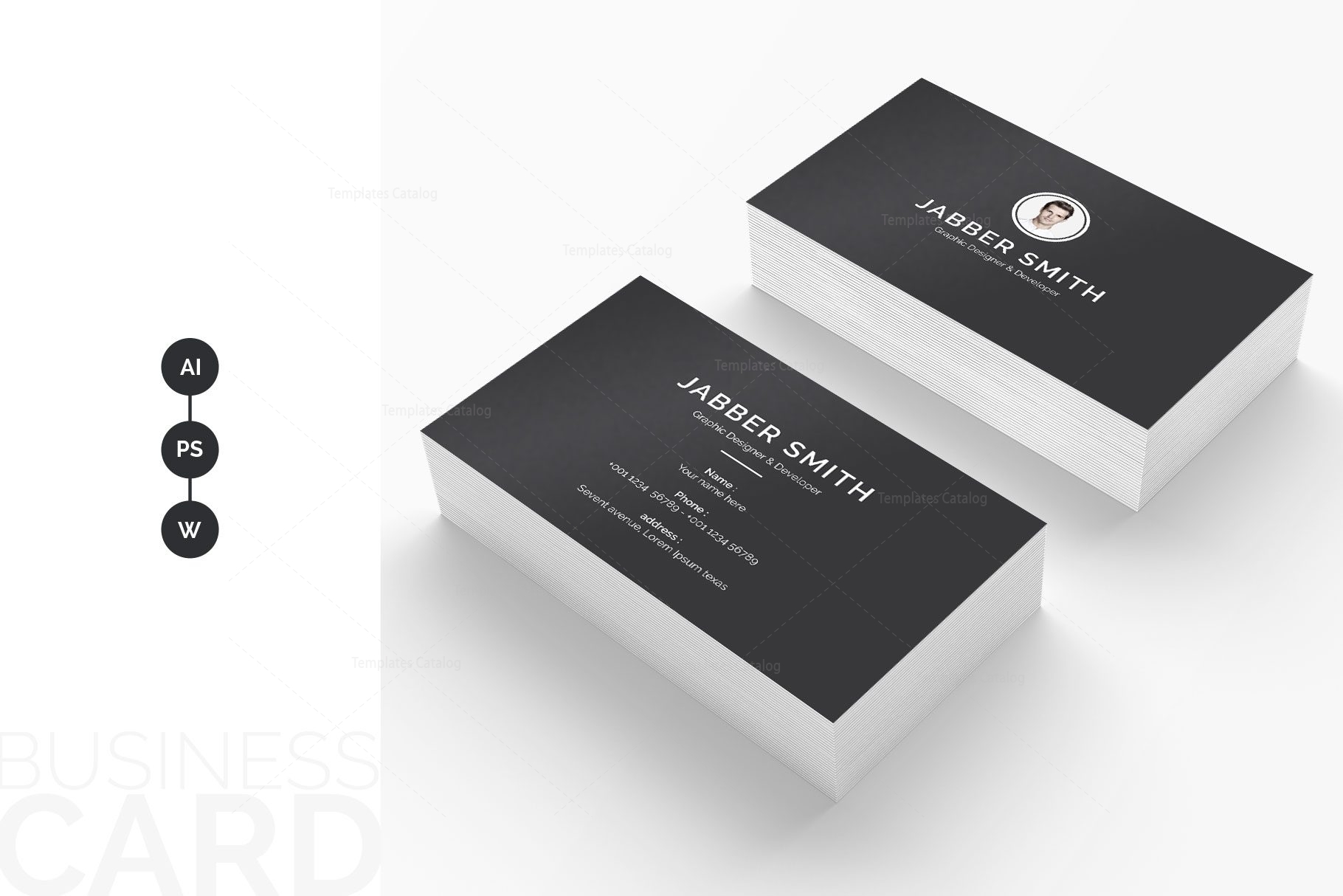 Classic Business Card - Graphic Templates