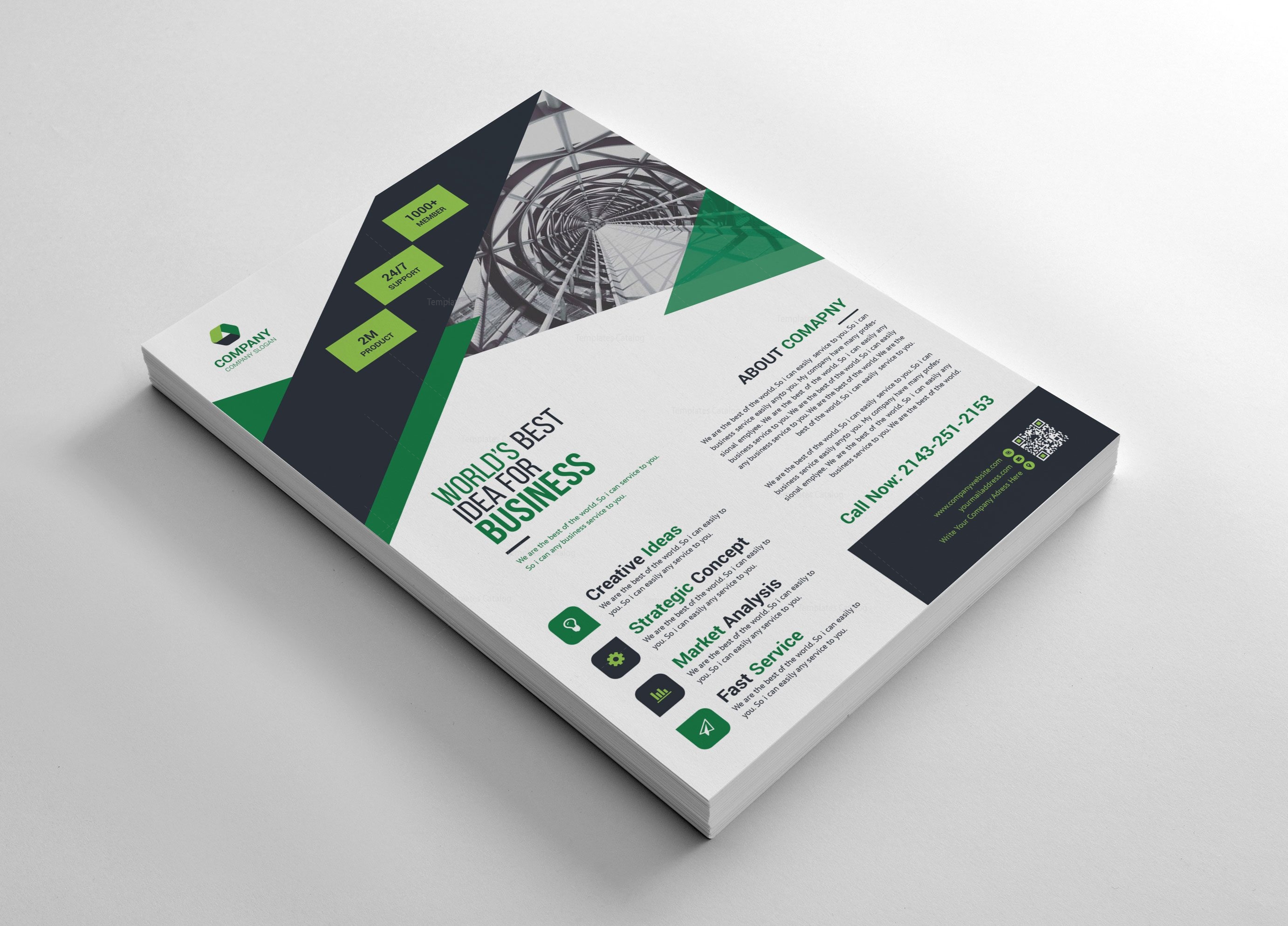 Company Classic Flyers Design - Graphic Templates