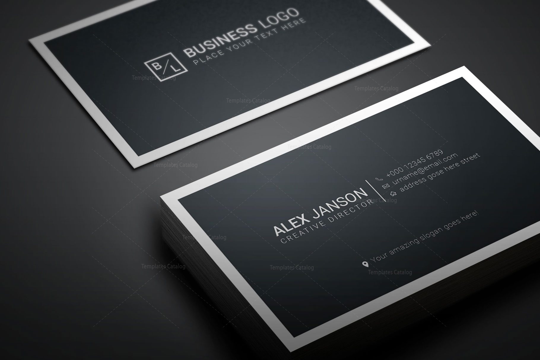 Cool Creative Business Card Design - Graphic Templates