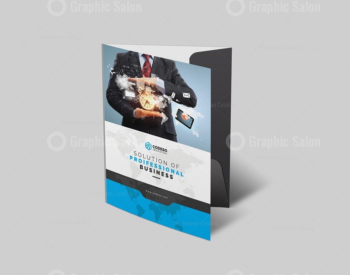 Corporate Folder Design - Graphic Templates