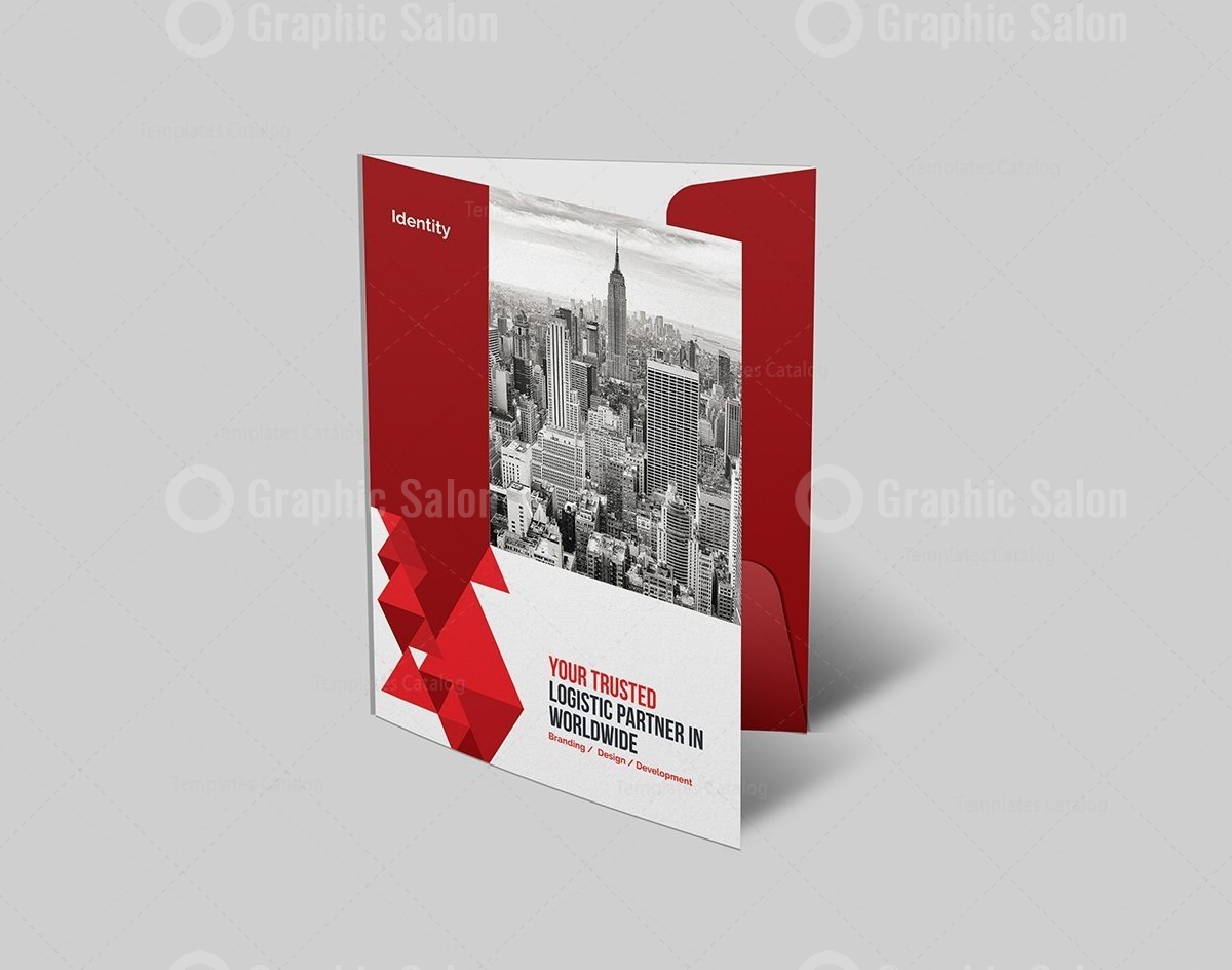 Corporate Folder Template - Graphic Templates
