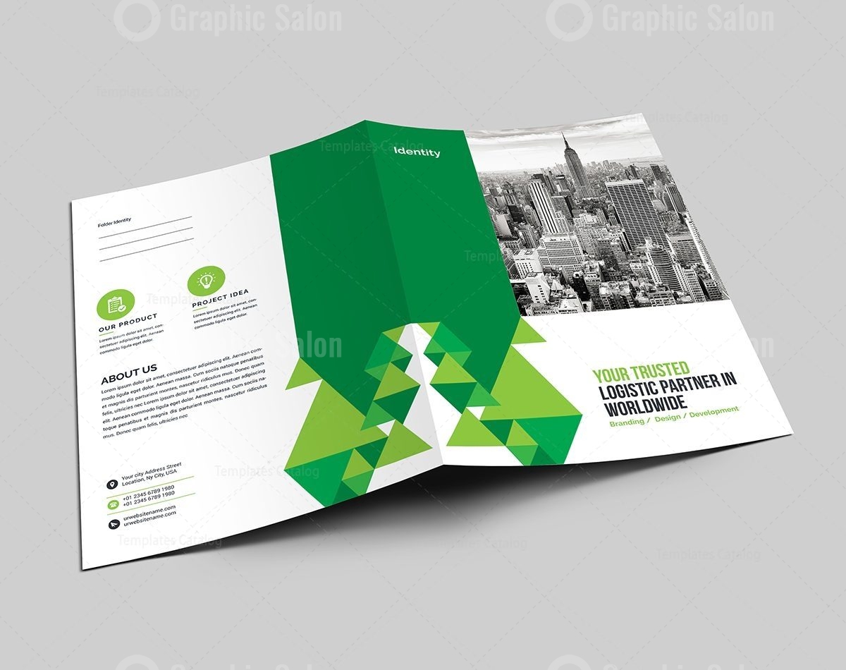 Corporate Folder Template - Graphic Templates