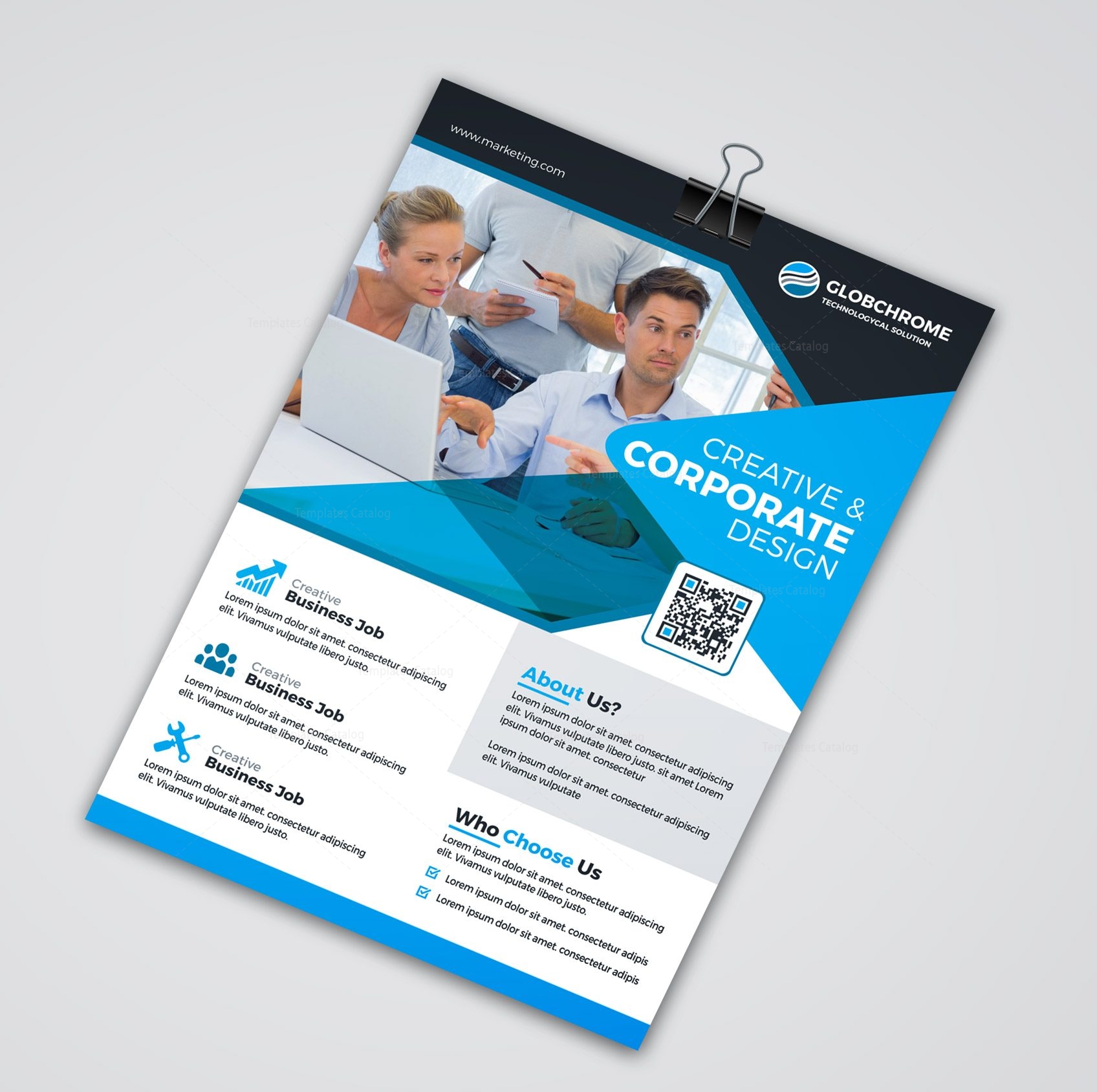 Corporate Print Flyer Templates - Graphic Templates