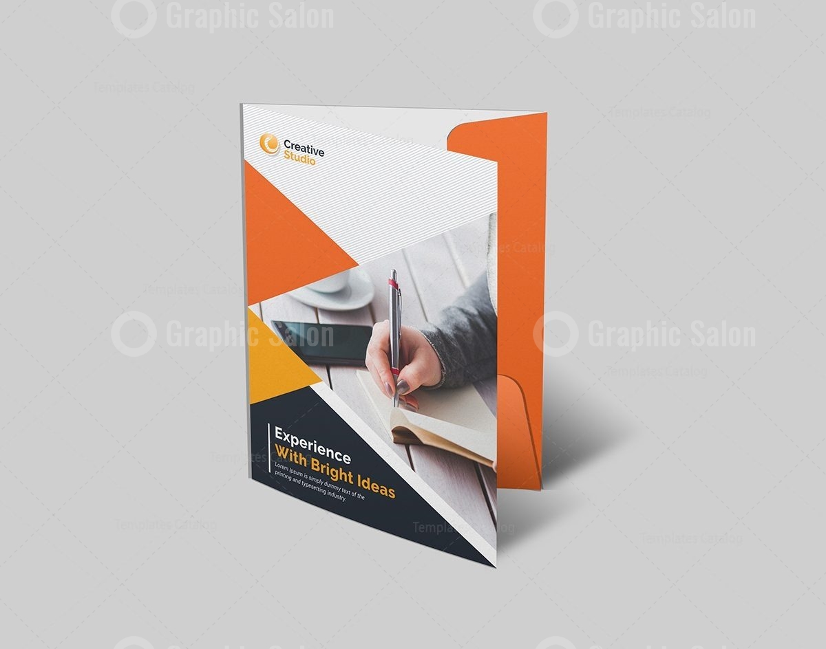 Creative Presentation Folder - Graphic Templates