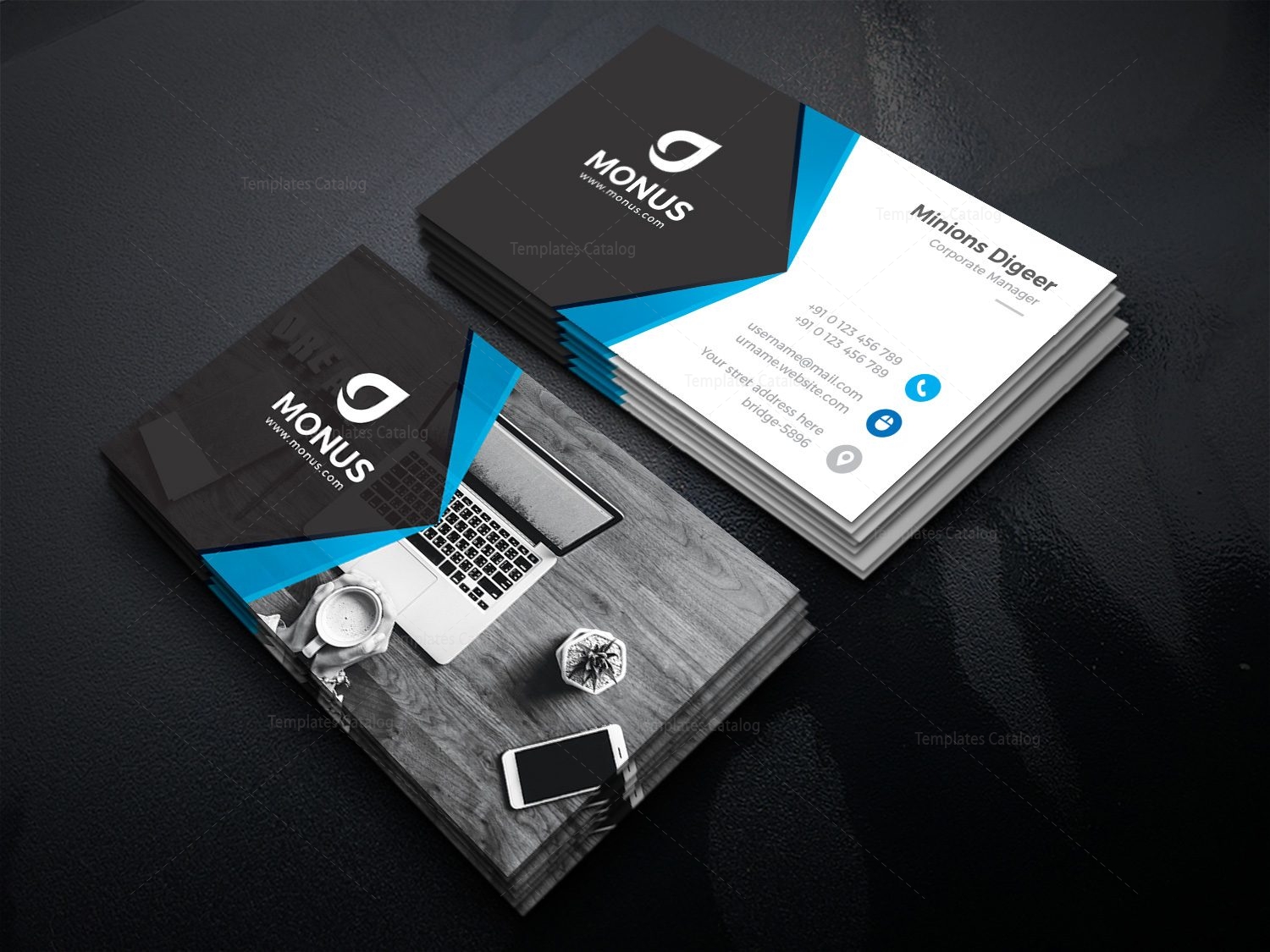 Designer Business Card Template - Graphic Templates
