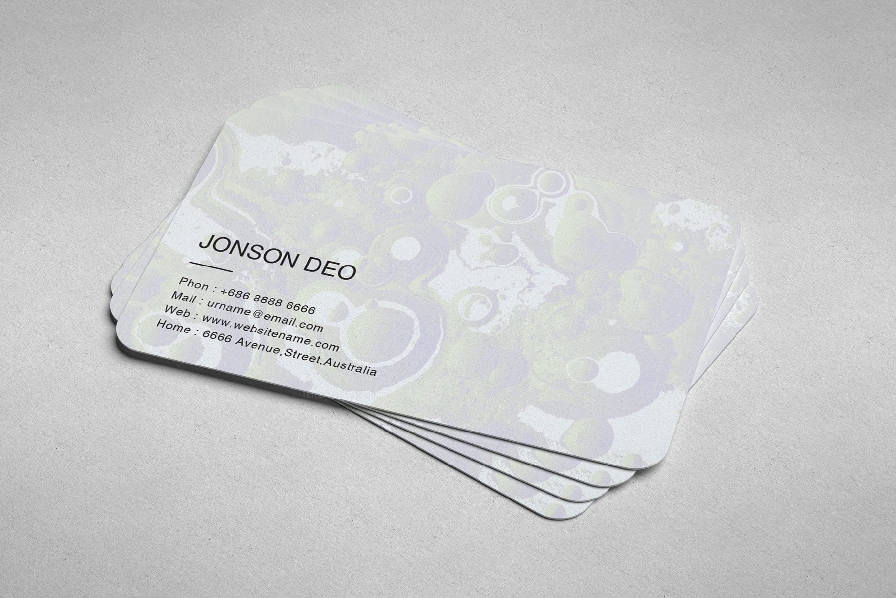 Different Style Business Cards - Graphic Templates