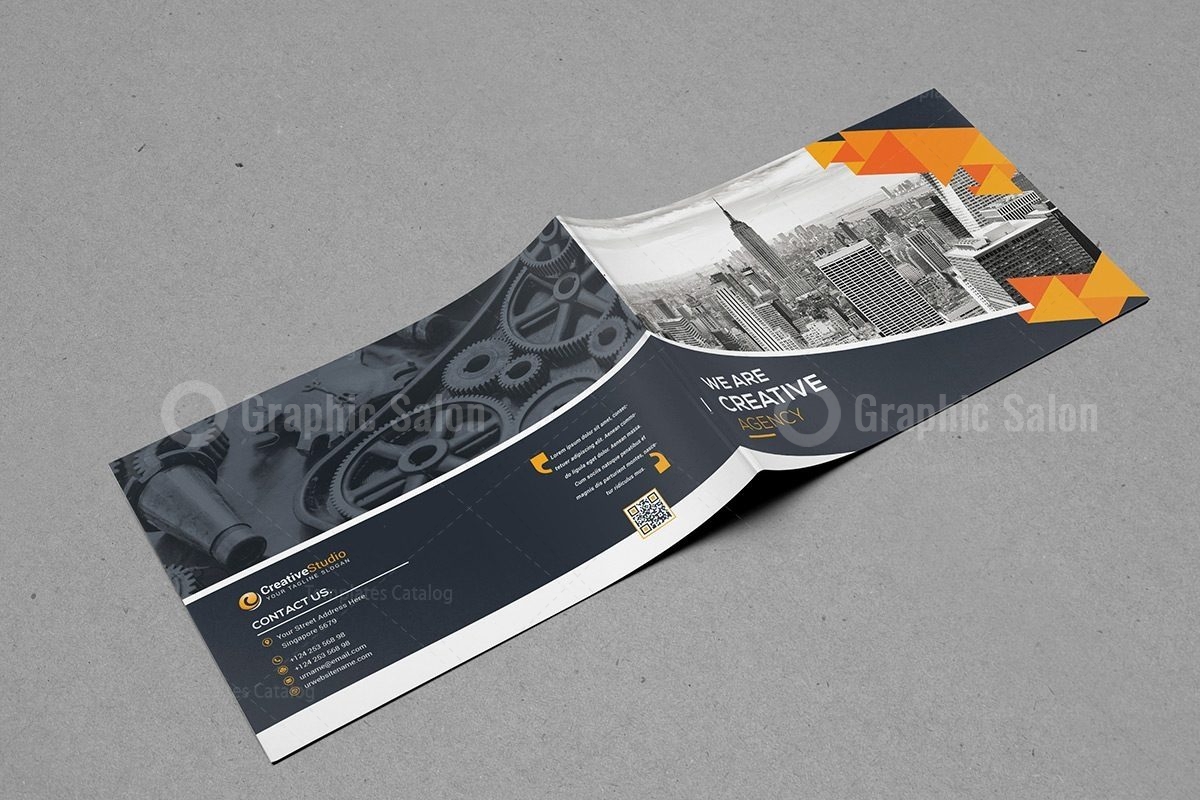 Elegant Corporate Brochure Template - Graphic Templates