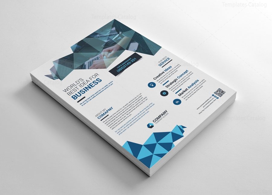 Elegant Layered Flyers Templates - Graphic Templates