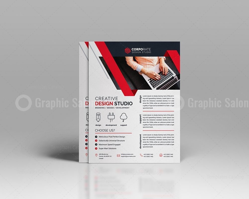 Elegant Premium Corporate Flyer - Graphic Templates