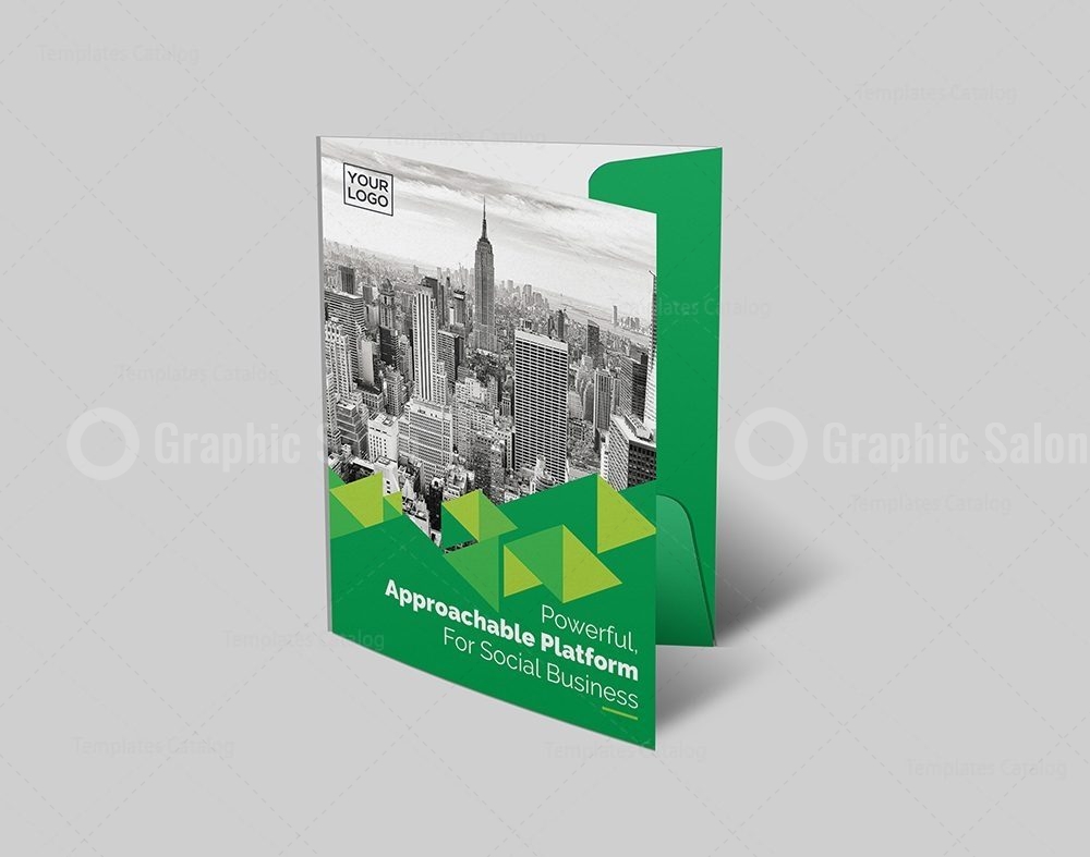 Elegant Presentation Folder - Graphic Templates