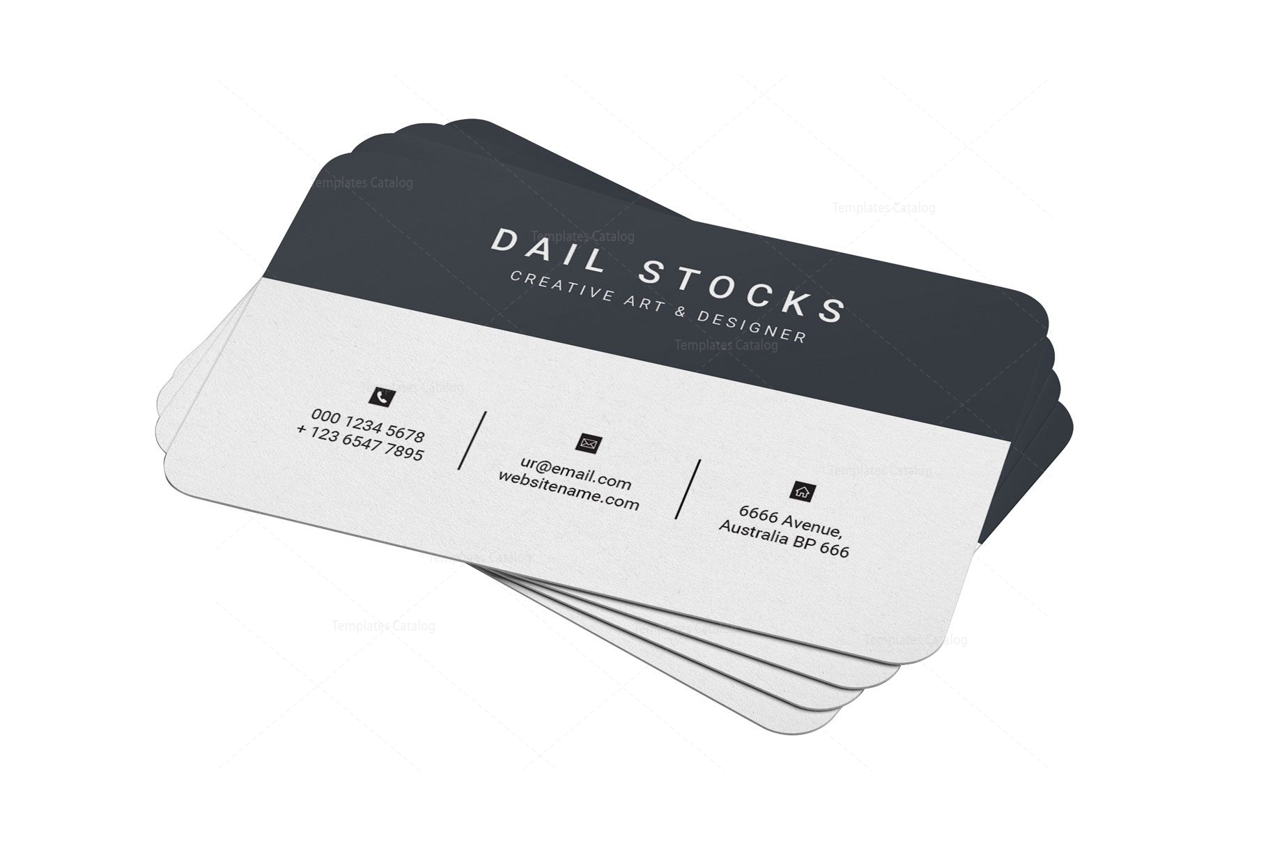 Emerald Professional Business Card Design - Graphic Templates