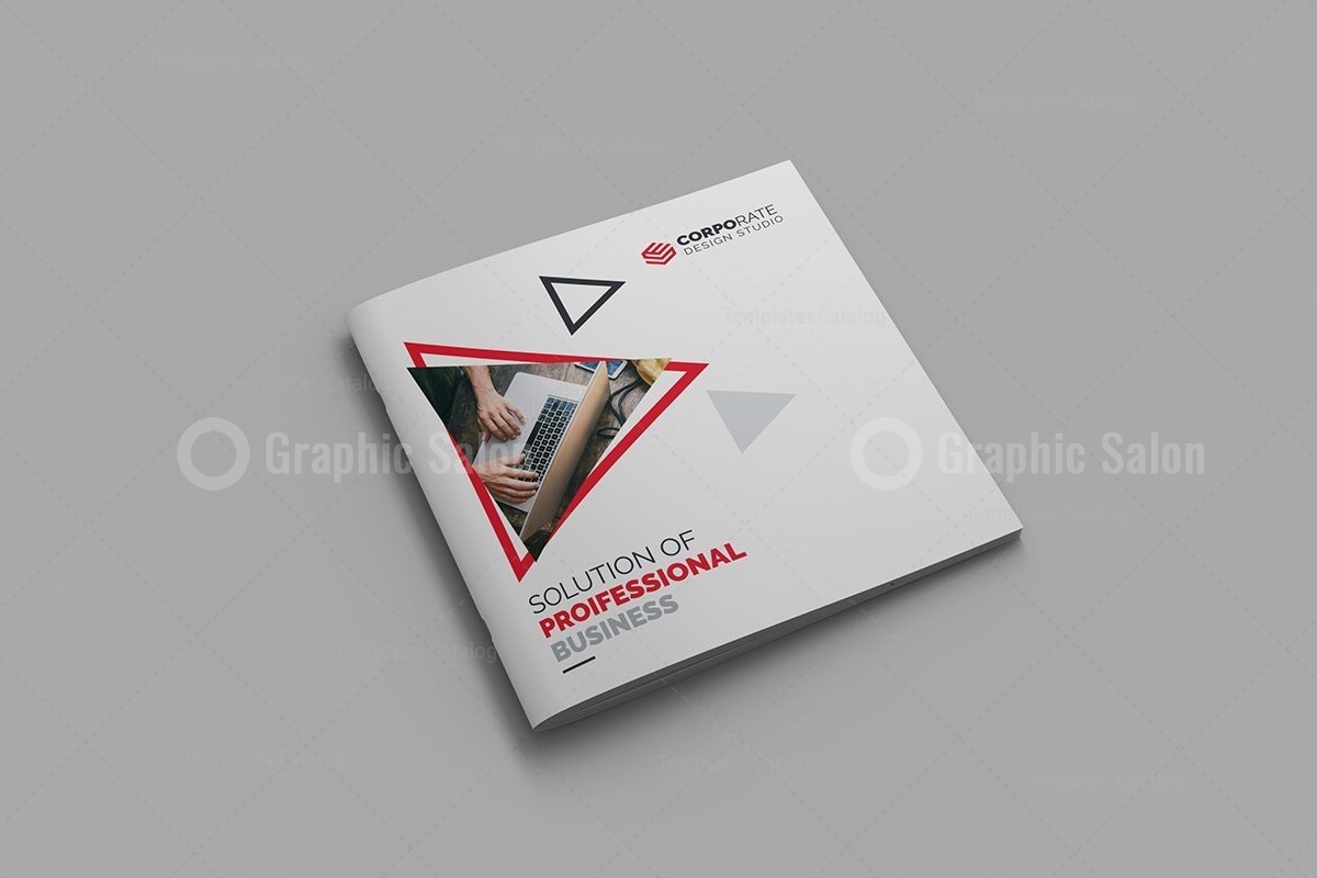 High Quality Square Brochure Template - Graphic Templates