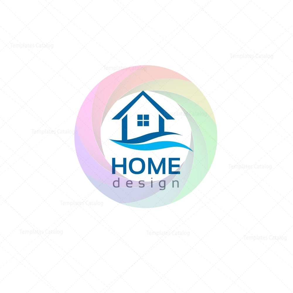 Home Design Logo Template - Graphic Templates
