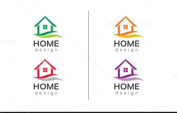 Home Design Logo Template - Graphic Templates
