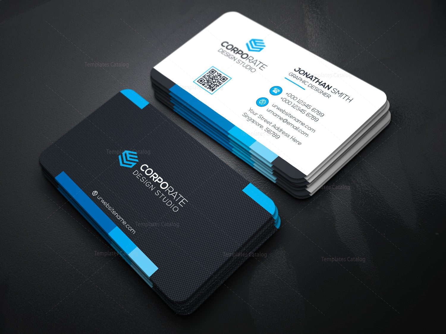 Innovative Business Card Template - Graphic Templates