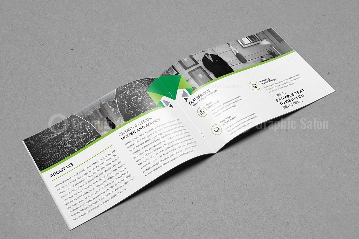 Landscape Brochure Template - Graphic Templates