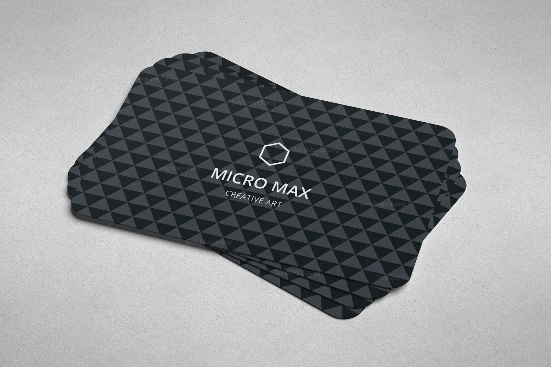 Minimal Inspector Business Card Design - Graphic Templates