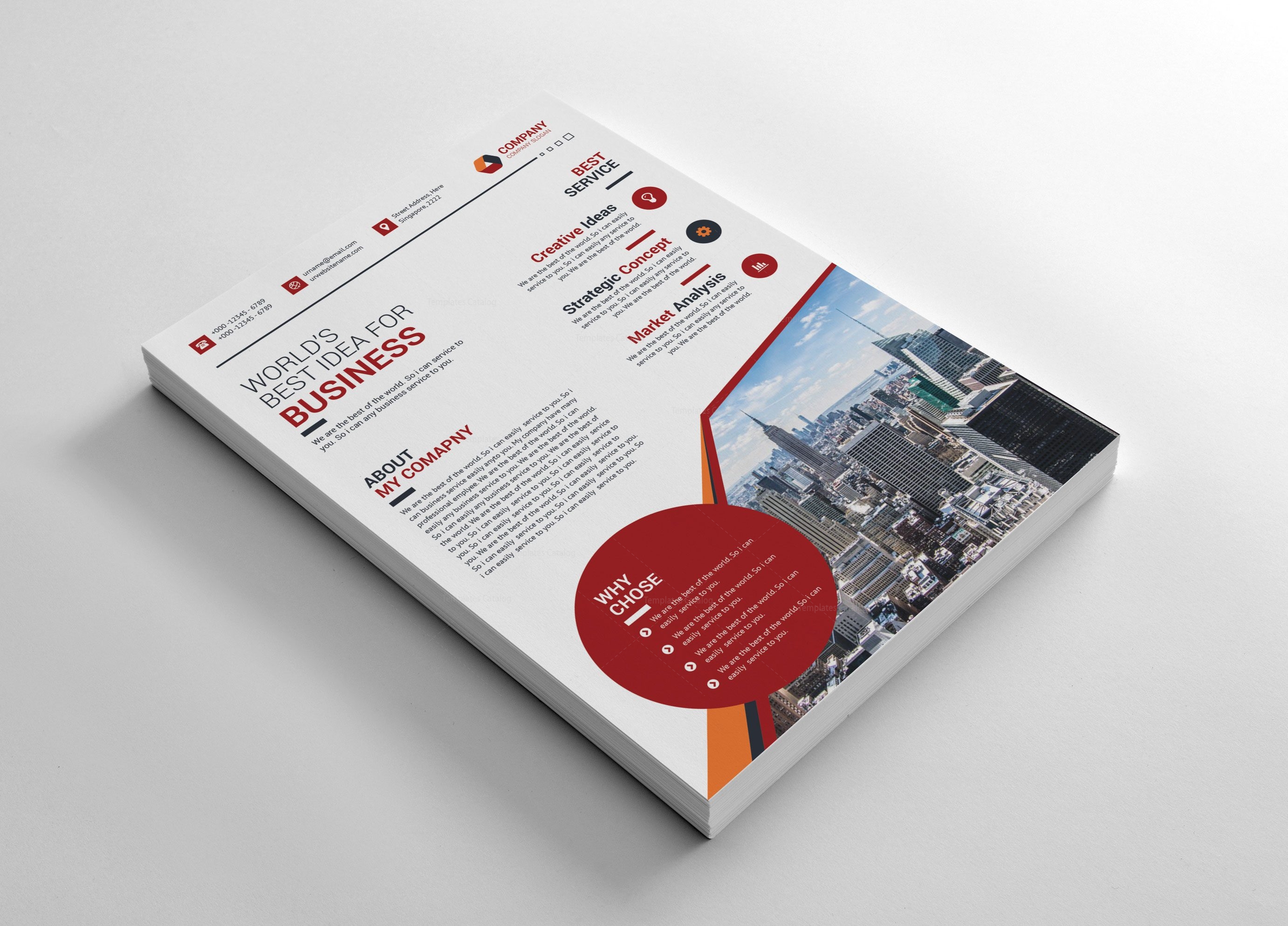 Minimalist Flyer Design - Graphic Templates