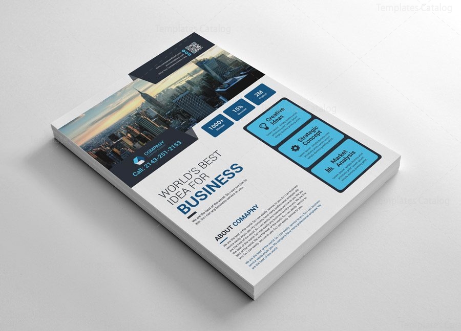 Modern Corporate Flyers Design - Graphic Templates