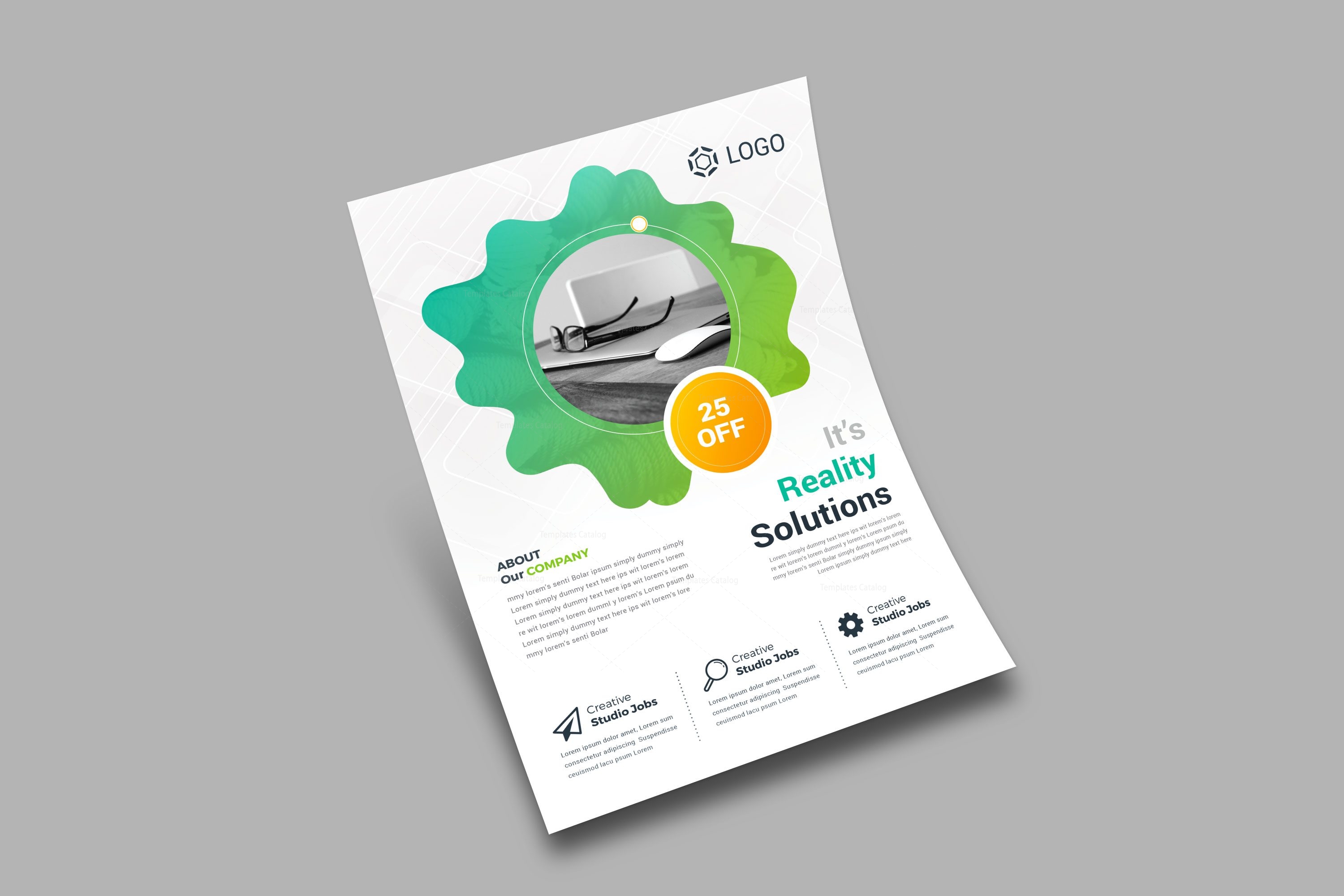 Modern Flyer Template - Graphic Templates