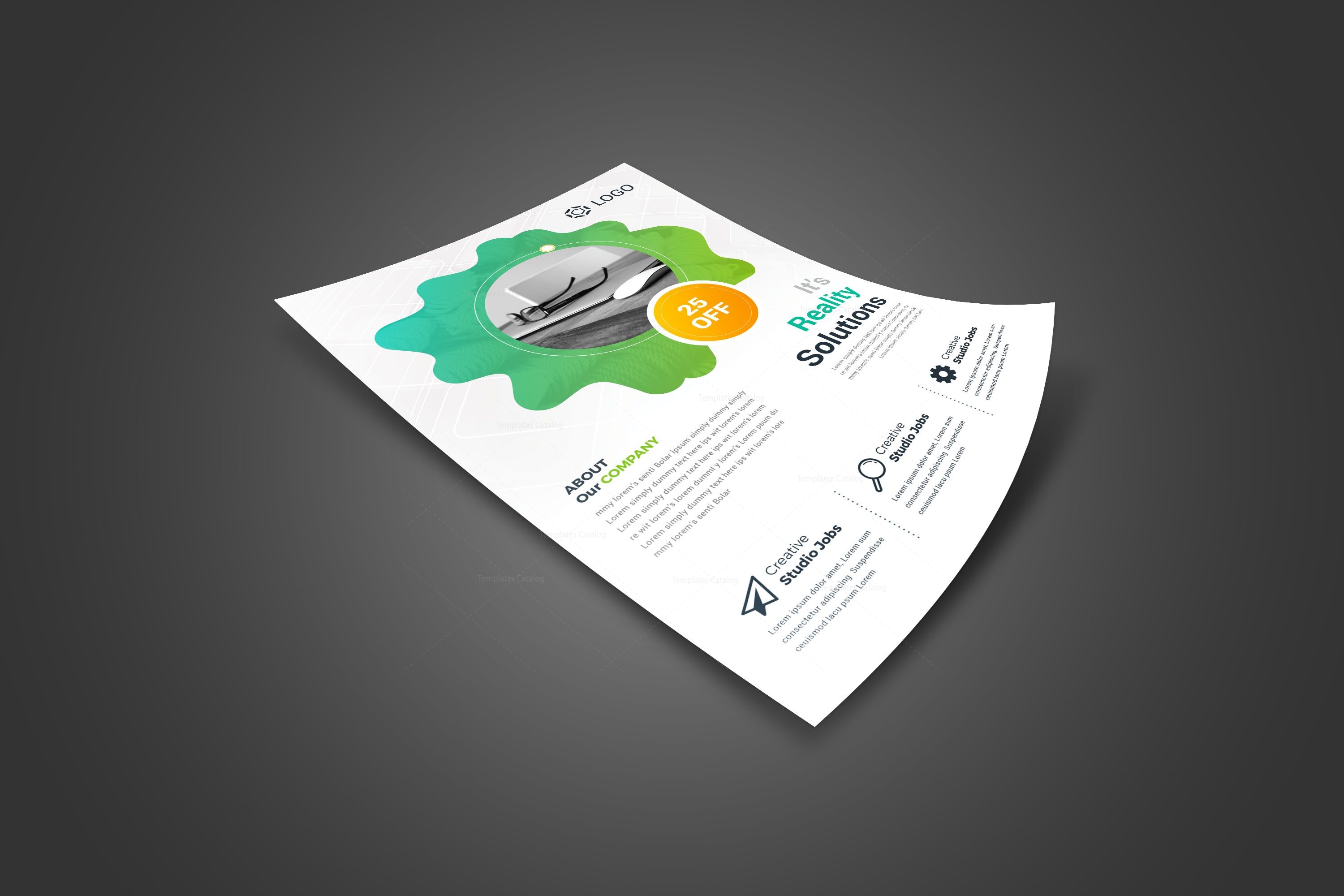 Modern Flyer Template - Graphic Templates