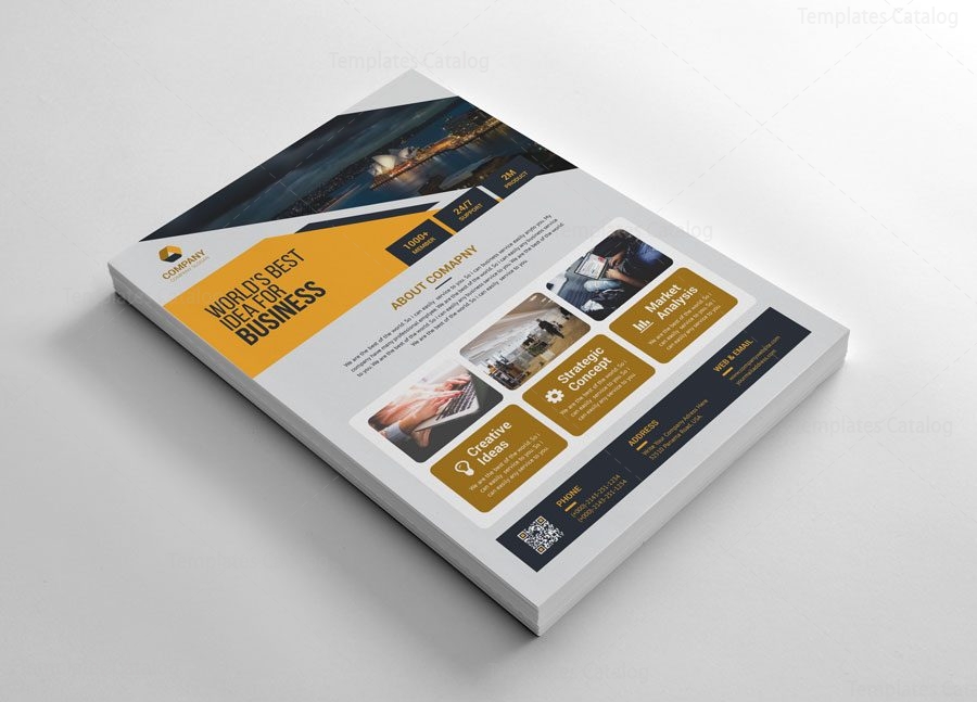 Modern Flyers Design Sample - Graphic Templates