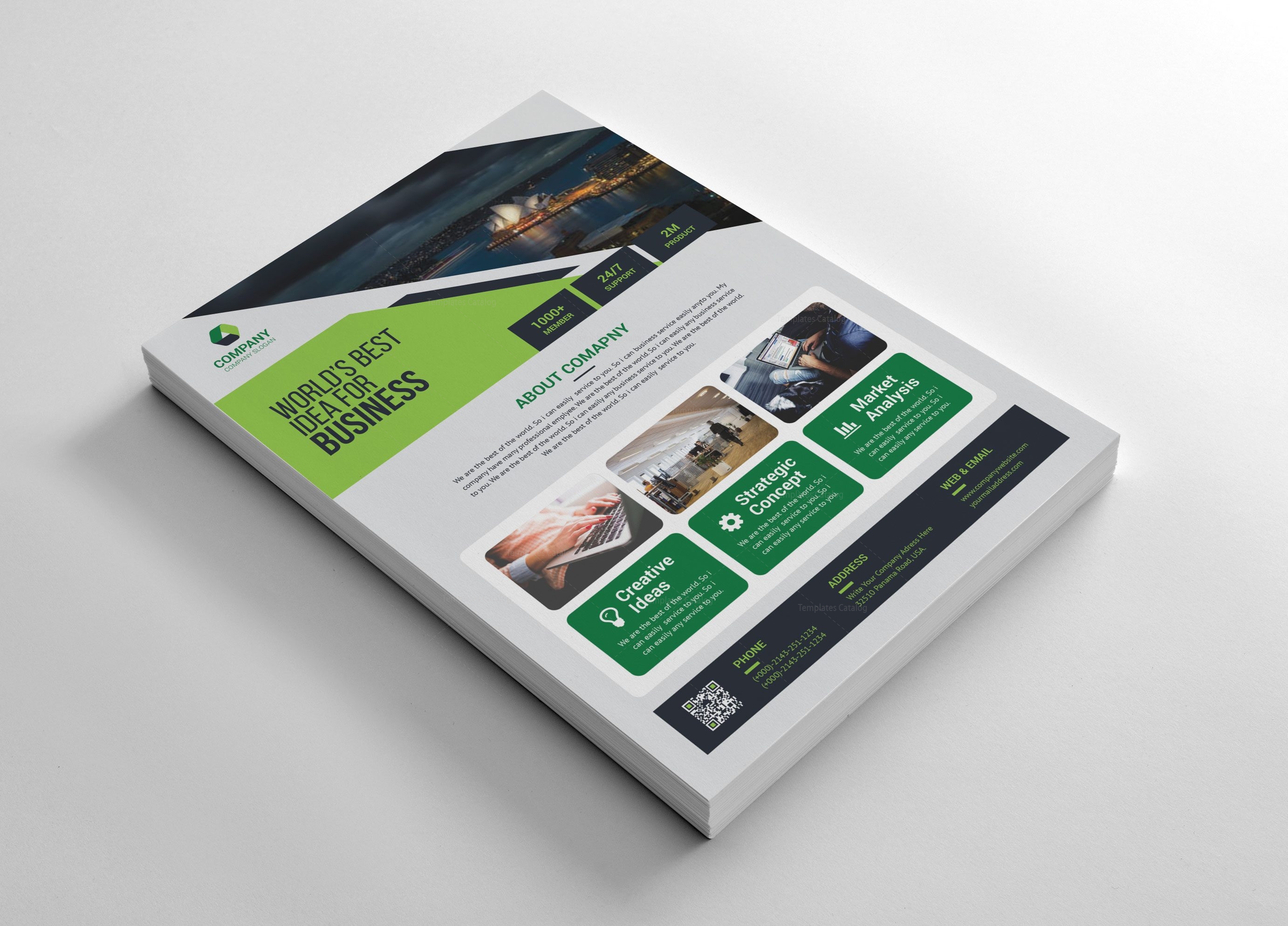 Modern Flyers Design Sample - Graphic Templates