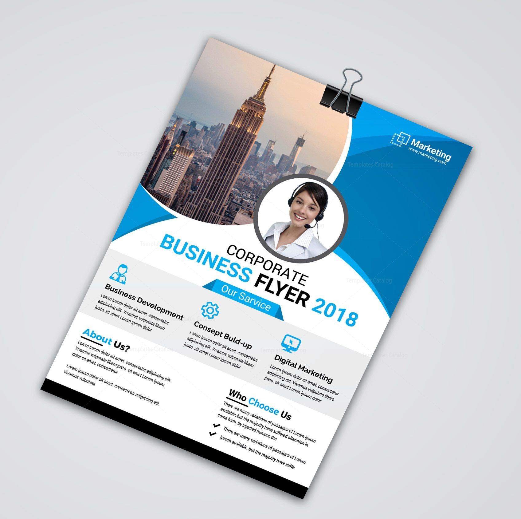 Modern Print Flyer Templates - Graphic Templates