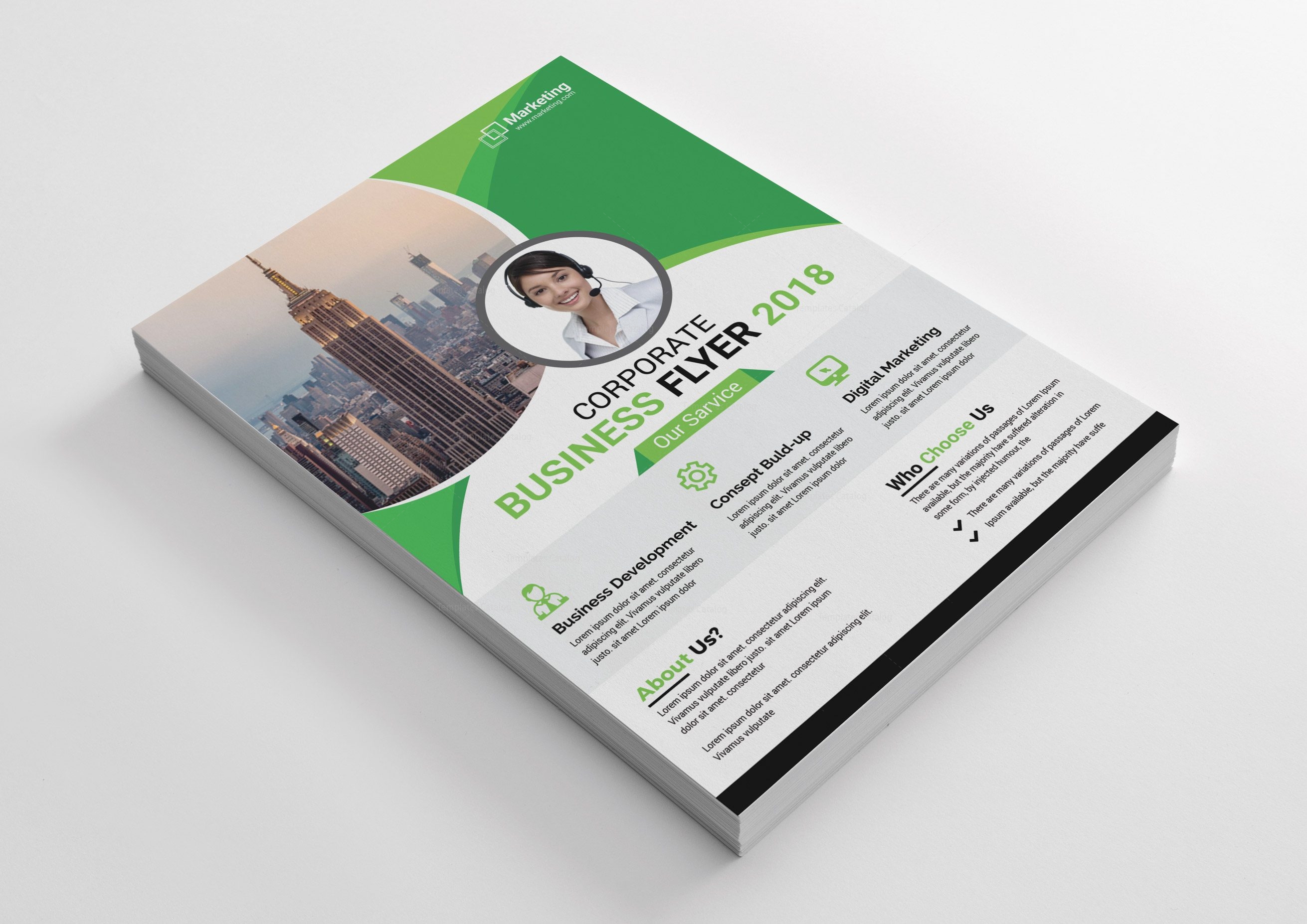 Modern Print Flyer Templates - Graphic Templates