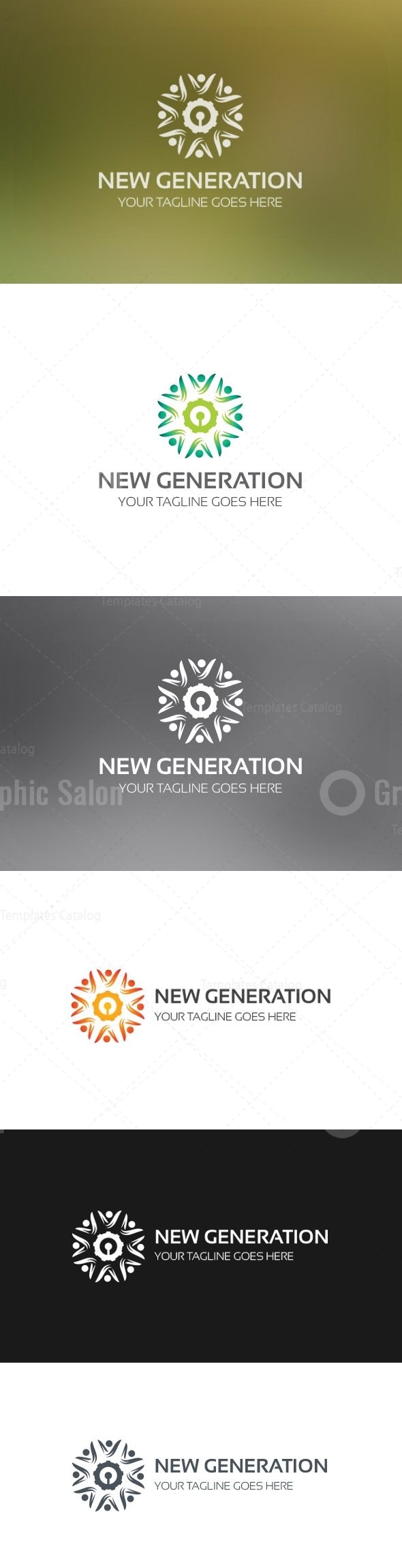 New Generation Logo Template - Graphic Templates