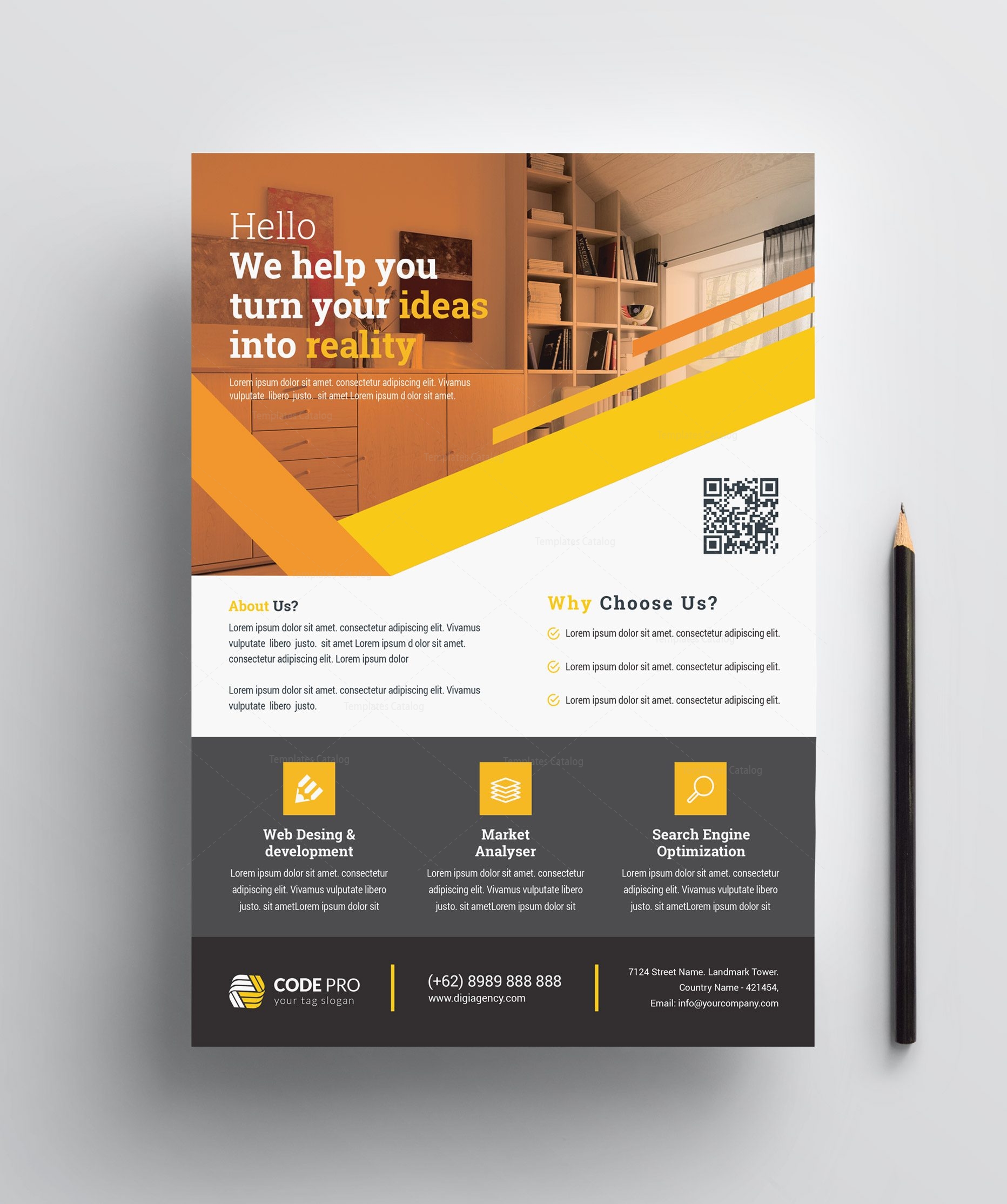 Operator Print Flyer Templates - Graphic Templates