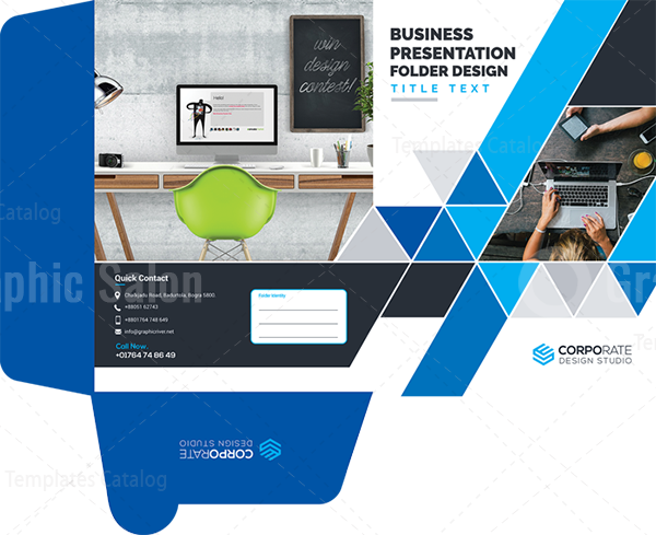 Perfect Presentation Folder - Graphic Templates