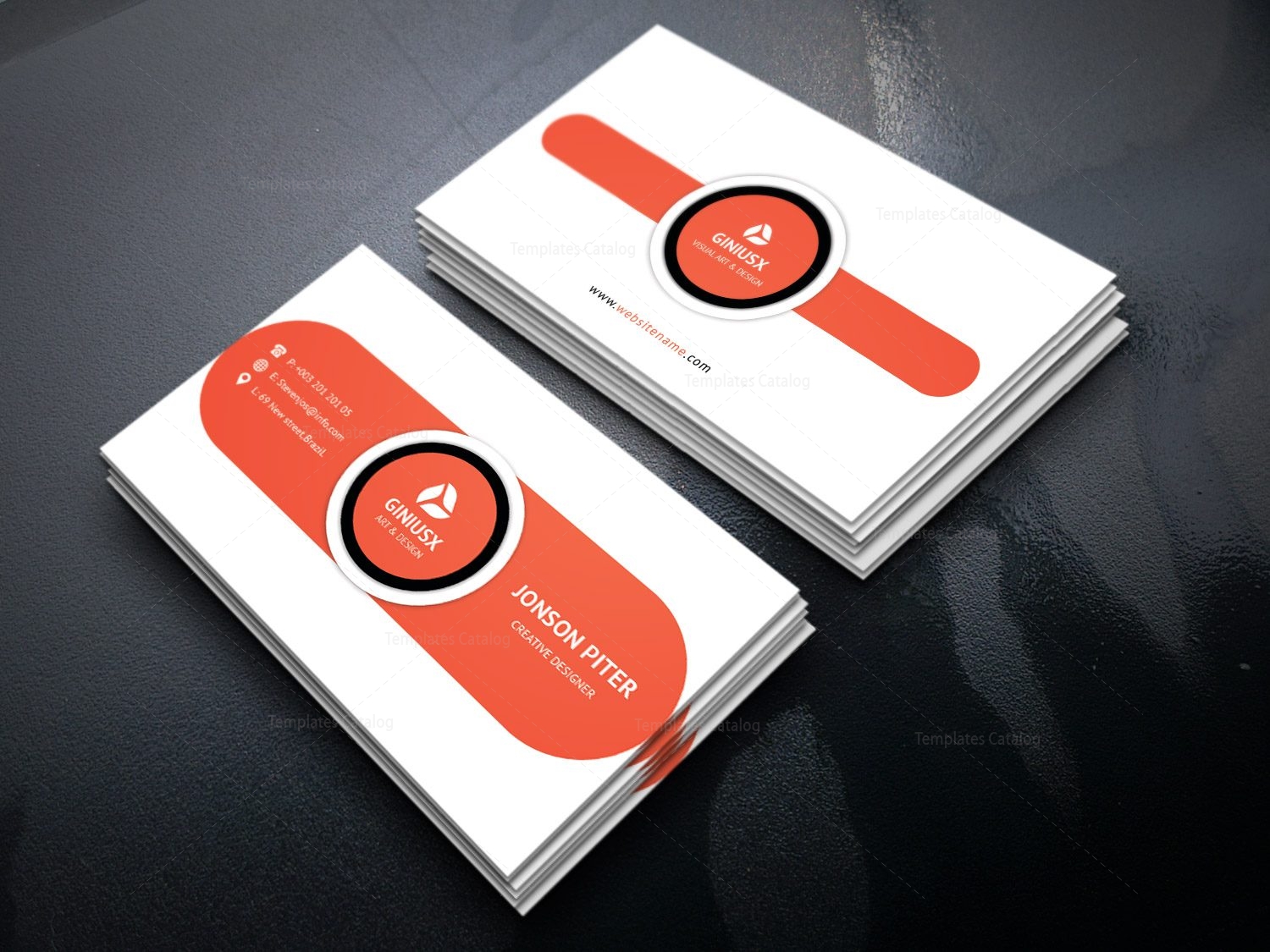 Pharmacy Stylish Business Card Design - Graphic Templates