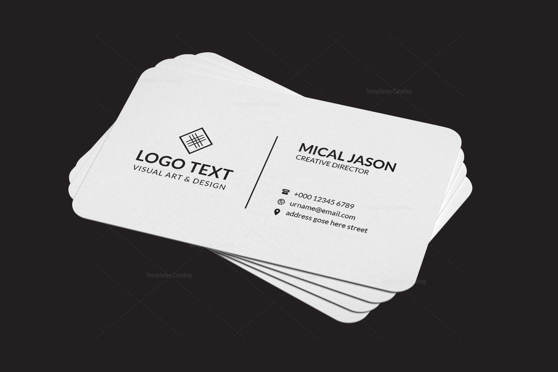 Plain Creative Business Card Design - Graphic Templates