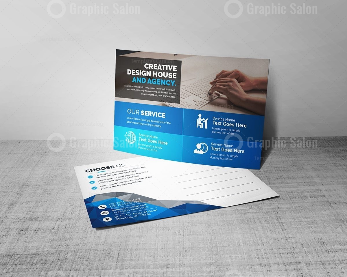 Post Card Template - Graphic Templates