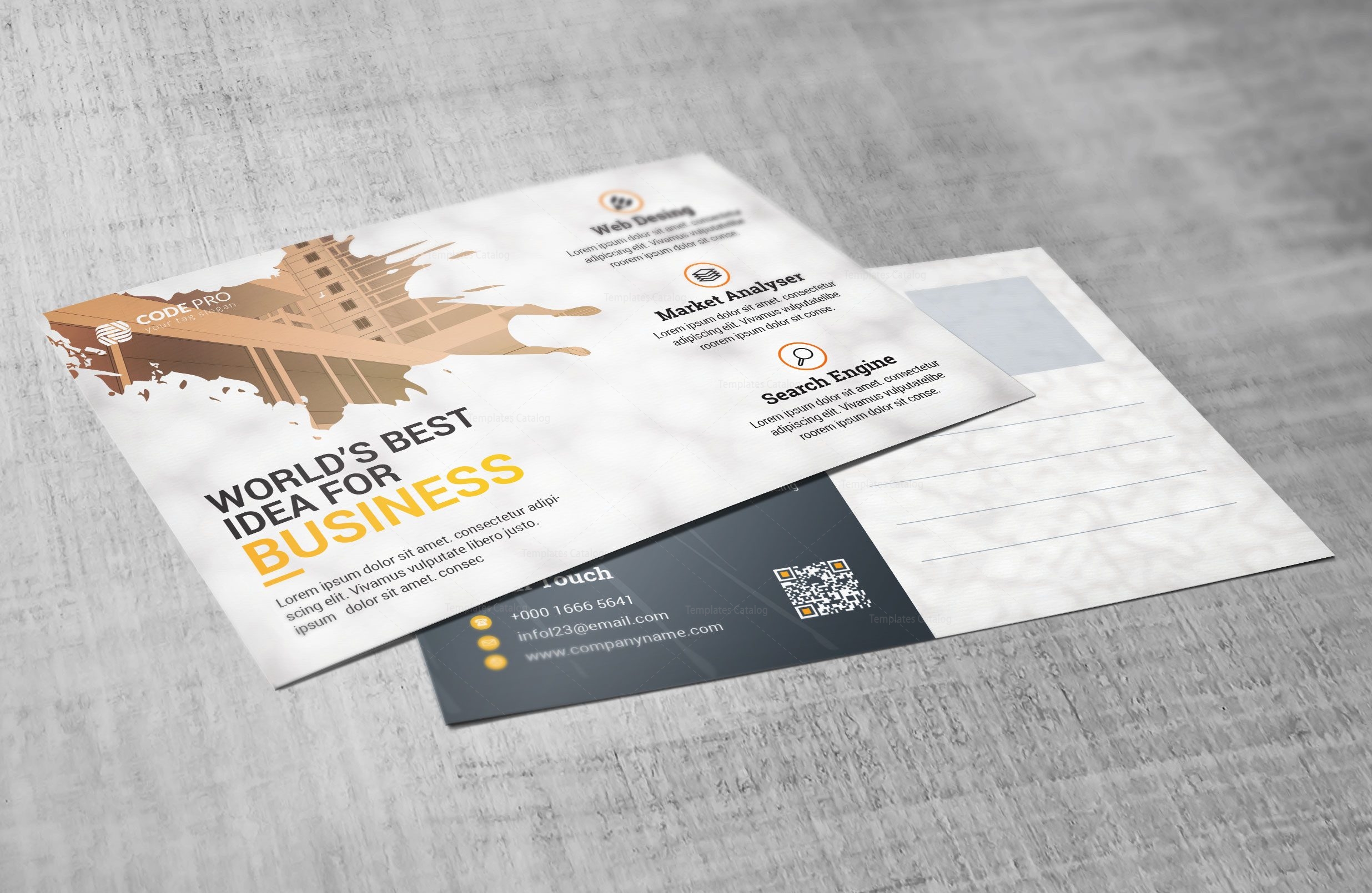 Premium Postcard Design - Graphic Templates