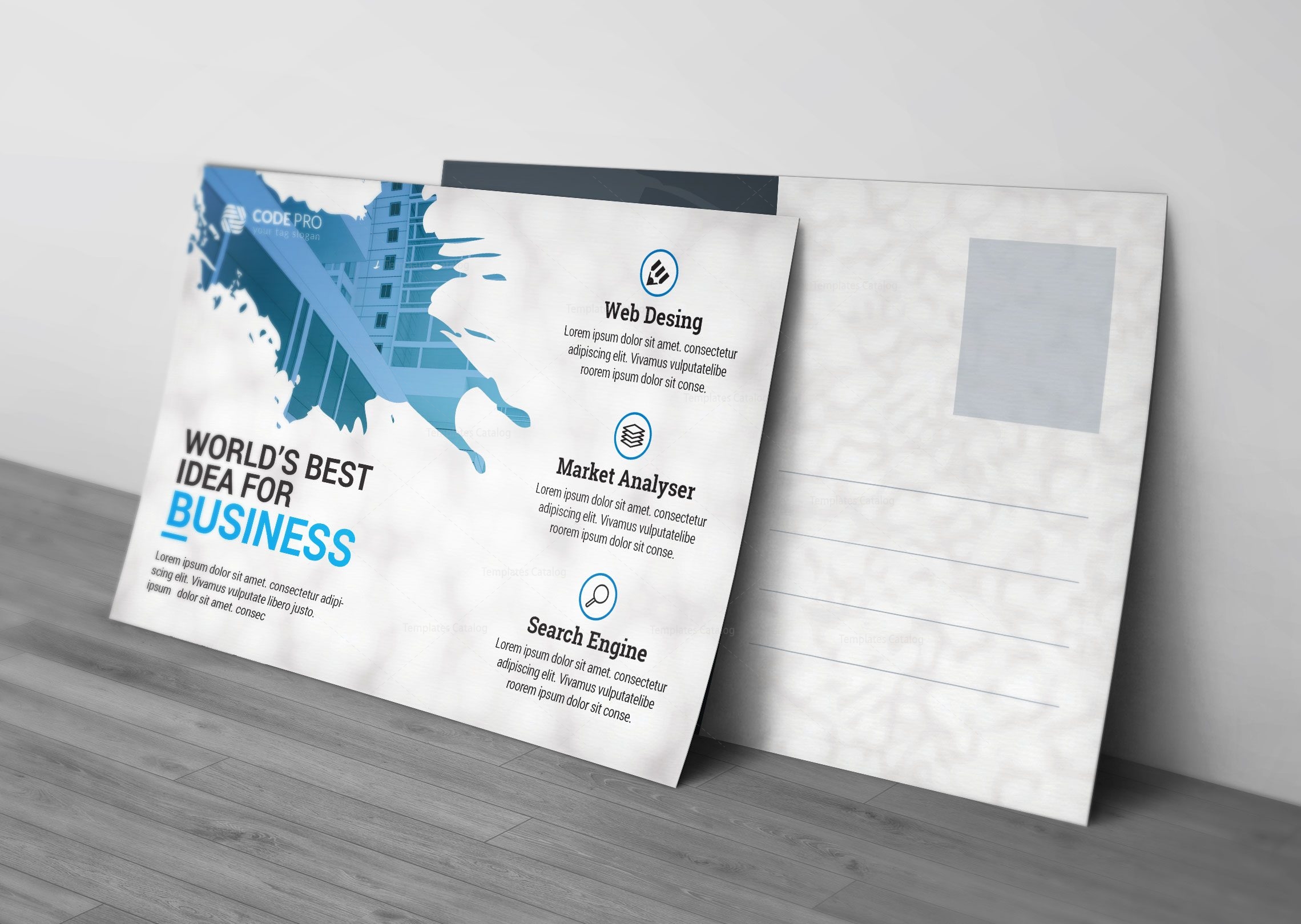 Premium Postcard Design - Graphic Templates