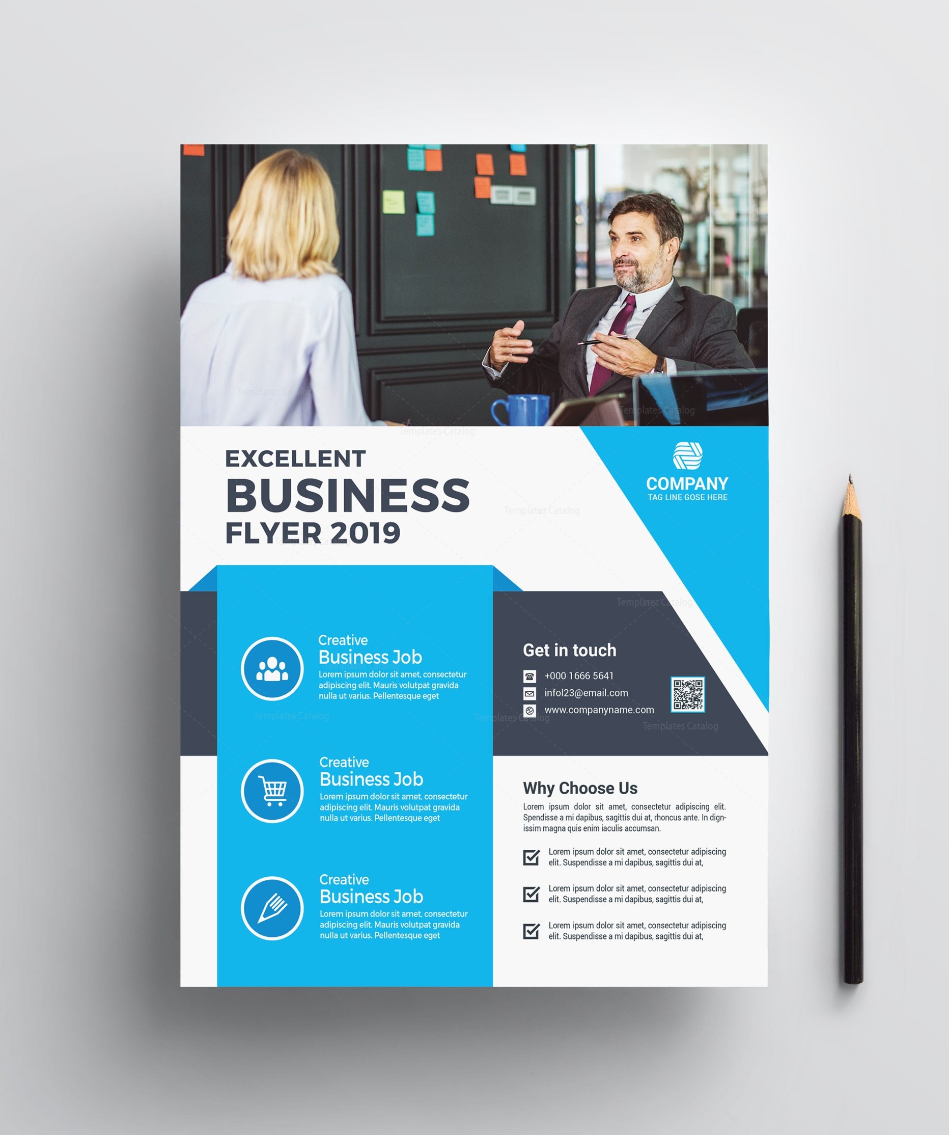 Print Excellent Flyer Design - Graphic Templates