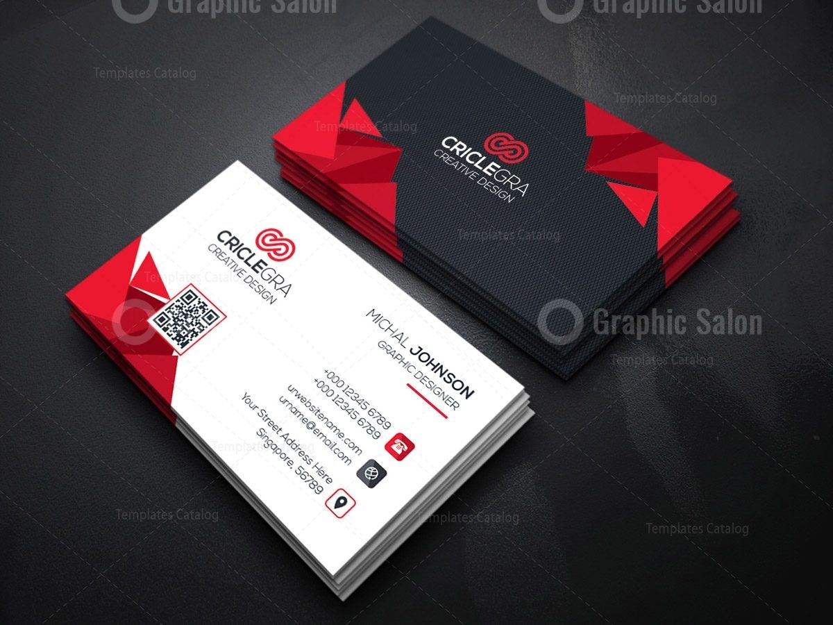 PSD Corporation Business Card Template - Graphic Templates