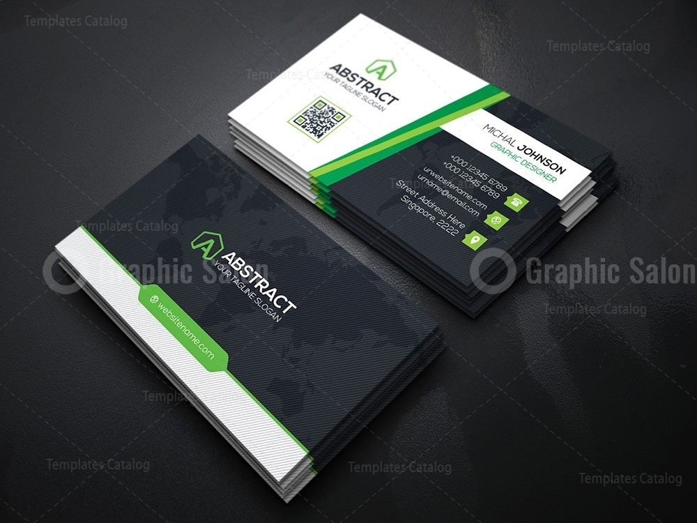 PSD Technology Business Card - Graphic Templates