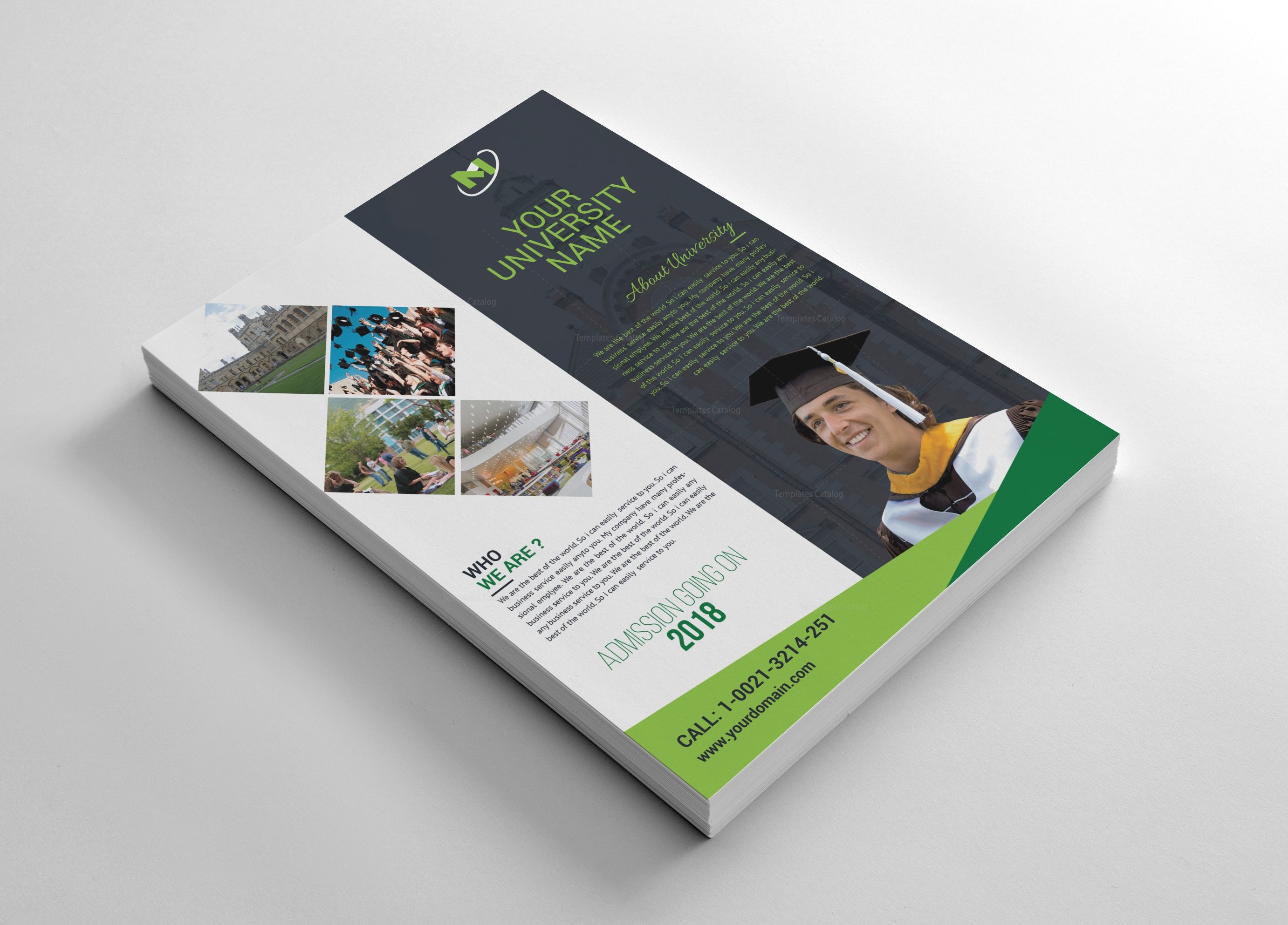 Simple Graduation Flyers Design - Graphic Templates