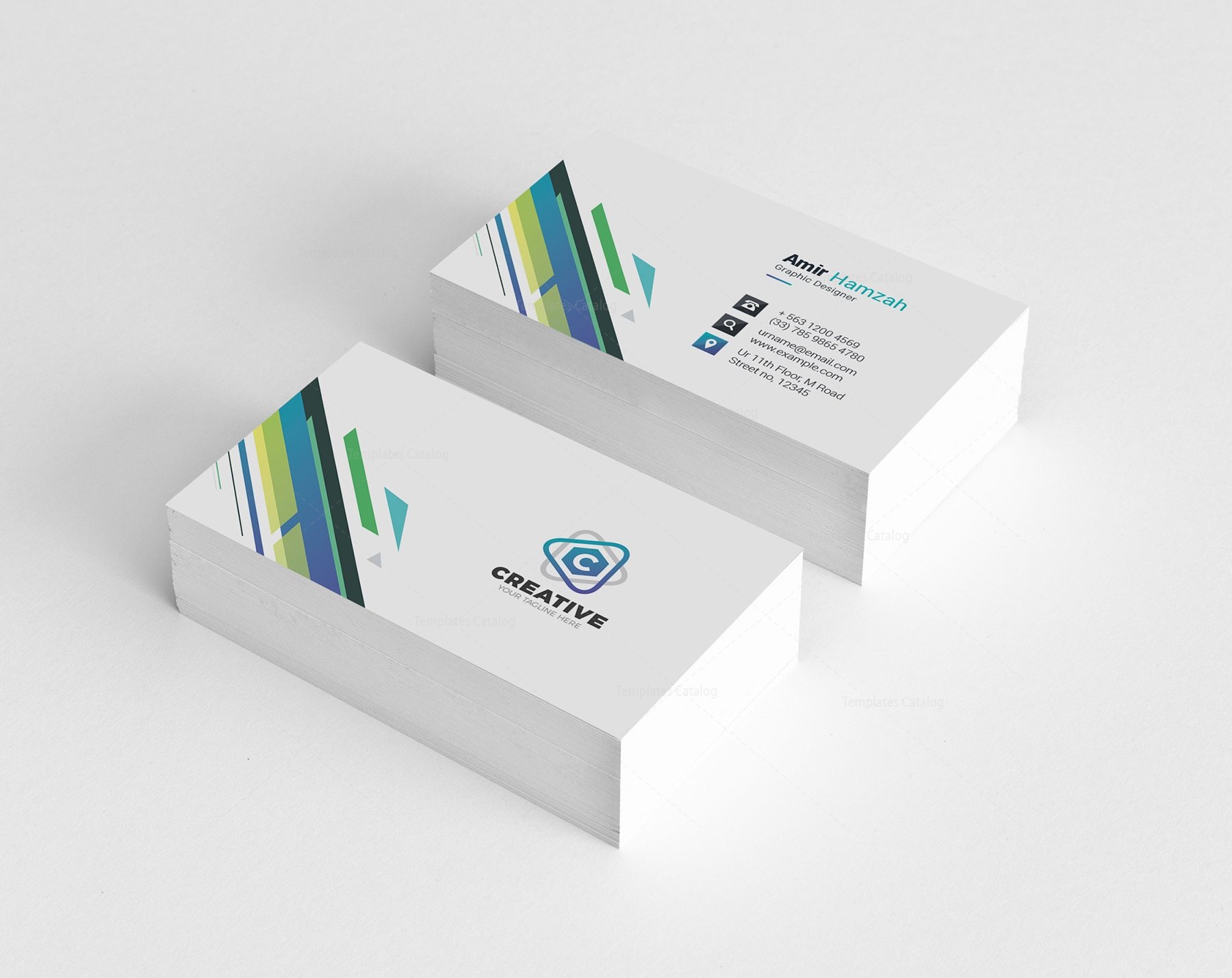 Smart Creative Business Card Design - Graphic Templates