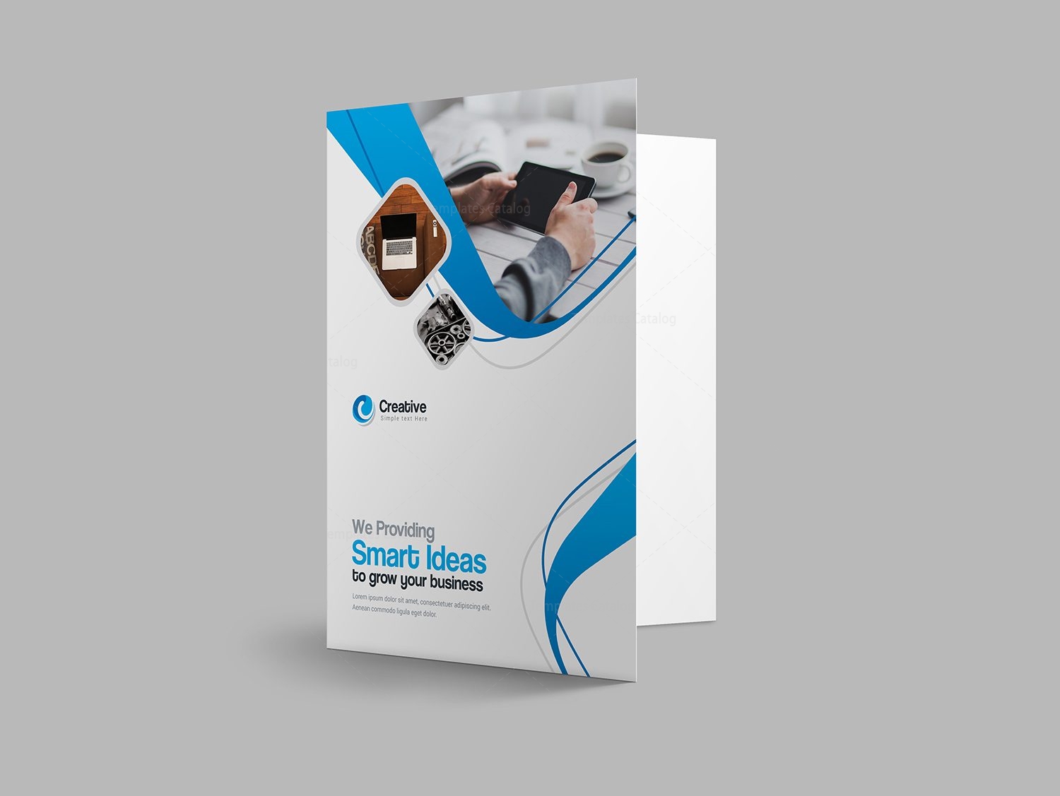 Smart Stylish Presentation Folder Design Template - Graphic Templates Smart Stylish Presentation Folder Design Template - Graphic Templates