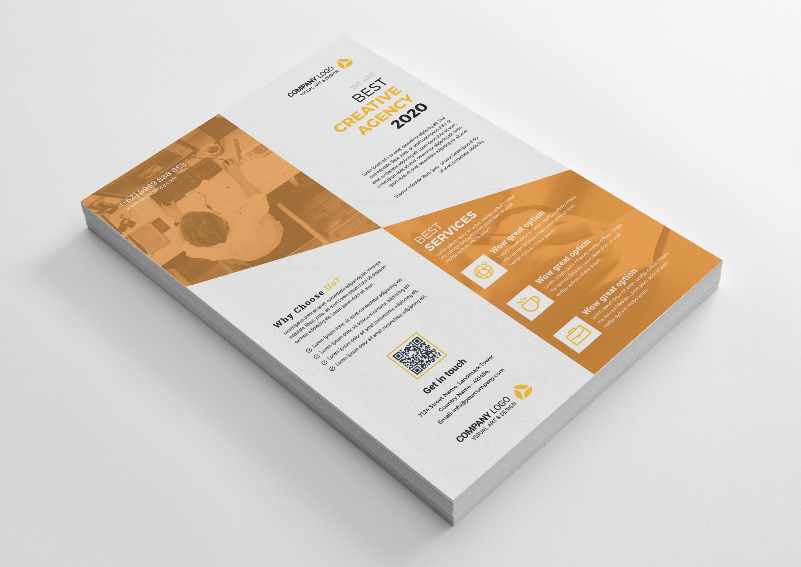 Stunning Print Flyer Template - Graphic Templates